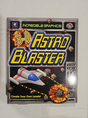 3-D Astro Blaster Software By eGames For Windows 95/98 New In Box | eBay