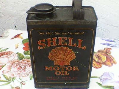 Shell Oil Can for sale | eBay