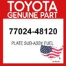 77024-48120 Toyota Plate subassy fuel 7702448120, New Genuine OEM Part ...