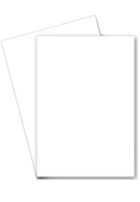 A4 Plain White Card for sale | eBay