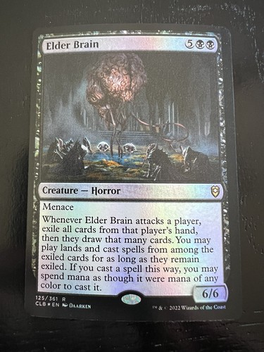 MTG - Elder Brain - Commander Legends: Battle for Baldur's Gate - 125/ ...