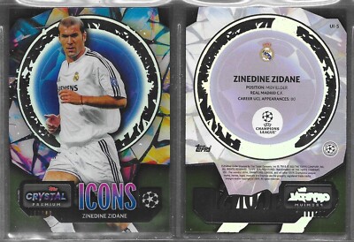 Zinedine Zidane Football Trading Cards & Accessories for sale | eBay
