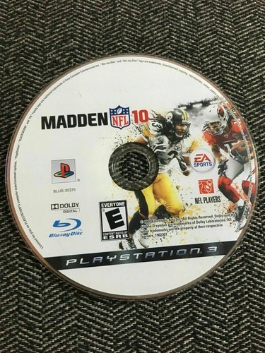 EA SPORTS NFL MADDEN 10 - PS3 - DISC ONLY - FREE S/H - (B3) | eBay
