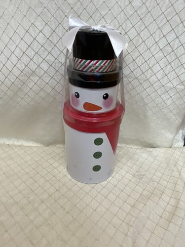 3 Stackable Snowman Treat Gift Boxes 3-Tier - | eBay