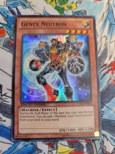 YuGioh Genex Neutron NM (Limited Ed.) CT09-EN005 Super Rare Card | eBay