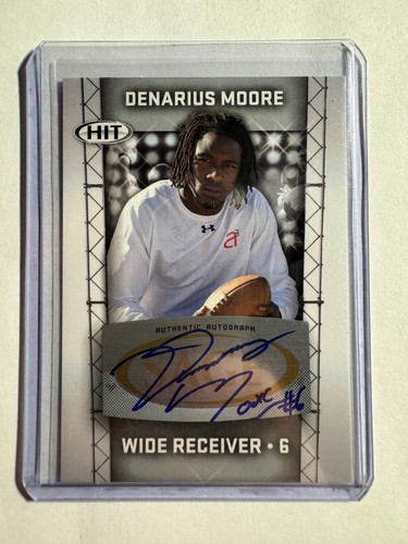 K172,124 - 2011 SAGE HIT Autographs Silver #87 Denarius Moore Auto | eBay