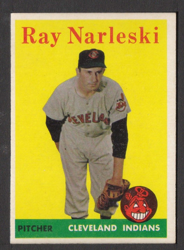1958 Topps #439 Ray Narleski Cleveland Indians ex-mt | eBay