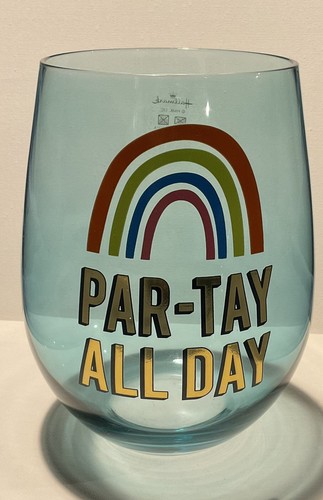 Giant Hallmark Wine Glass - Par-Tay All Day - 40oz | eBay