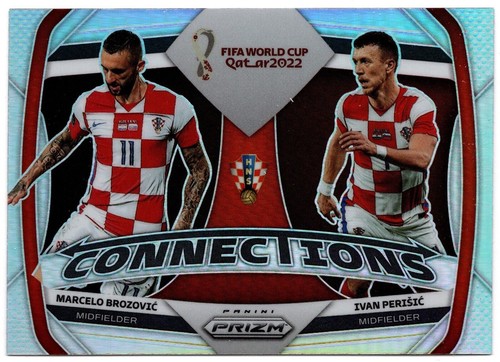 2022 Panini Prizm FIFA World Cup Connections Silver PERISIC BROZOVIC ...