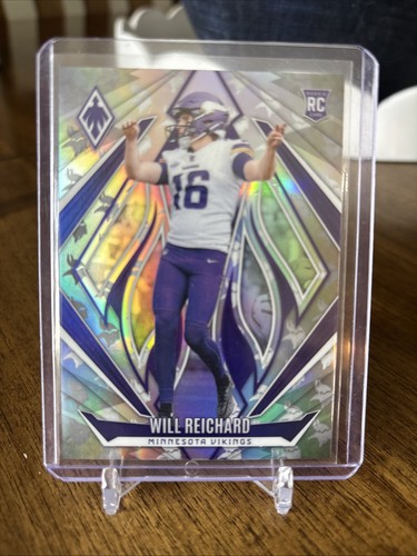 2024 panini phoenix football Will Reichard Team Logo RC 1st On Print ...