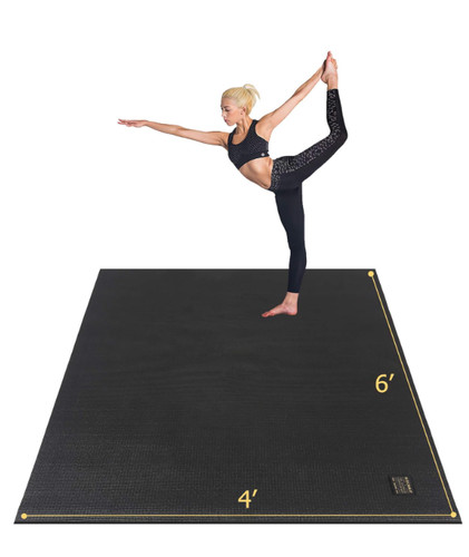 Maximo Yoga Fitness Mat Extra Thick Multipurpose Workout (Meas: 72 x 24 ...
