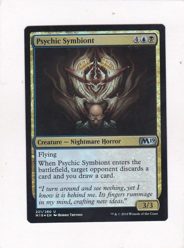 Magic: MTG: M2019: Psychic Symbiont **Foil** | eBay