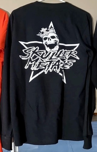 Skuller Metals Skull Logo Tee - 2X, Long Sleeve | eBay
