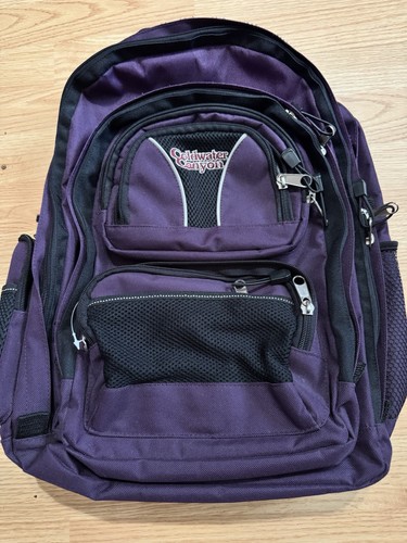 Coldwater Canyon Backpack 8 zippered pockets 2 side pockets water ...