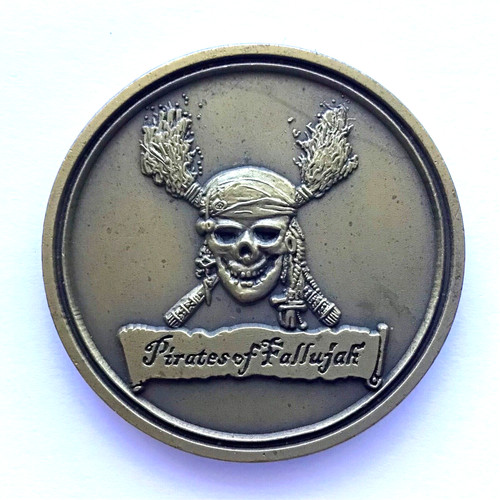 JSOC Tier-1 Iraq Task Force Pirates of Fallujah Challenge Coin - CAG ...
