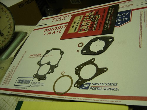 Carburetor Gasket Set Carter 252 Chrysler Dodge Plymouth 1954-1959 | eBay