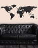 Stickerbrand World Map Vinyl Wall Decal with Location Pin Drops #873 | eBay