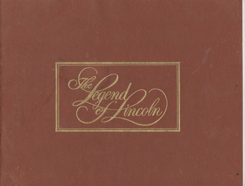The Legend of Lincoln Paddock Lowell, C. | eBay