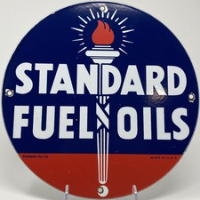 Standard Oil Porcelain Sign Pedestal Base | Collectors Weekly