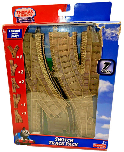Thomas Trackmaster SWITCH TRACK PACK 7 Pc Fisher Price | eBay