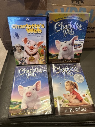 Charlottes Web (DVD, 2007) Exclusive Movie, Book Edition & Cartoon ...