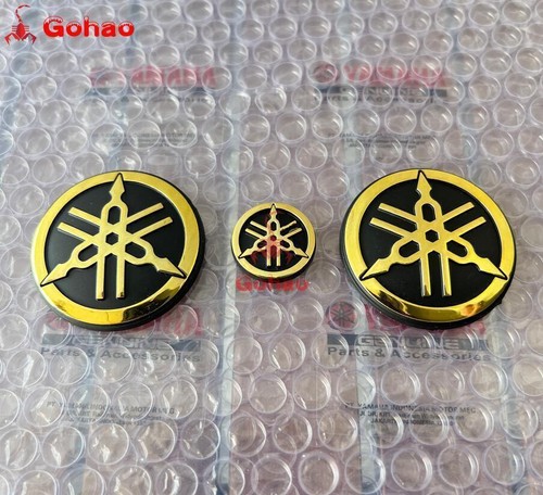 Yamaha R1 R3 R6 R7 XJR YZF 3X Fuel Tank Emblem Badge Decal Fairing ...