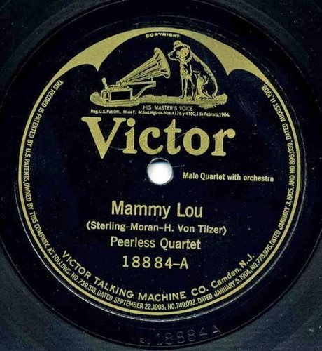 Mammy Lou / Pick me Up And Lay Me Down Peerless Quartet 78 RPM | eBay