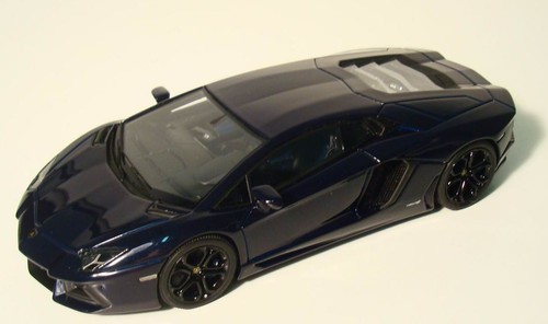 1:43 Looksmart Lamborghini Aventador Lp700-4 2011 Blu Hera LS384D Model ...
