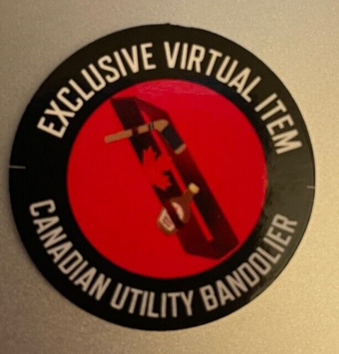 ROBL0X Series 12 Blox Shotgun Militia CANADIAN UTILITY BANDOLIER Code ...