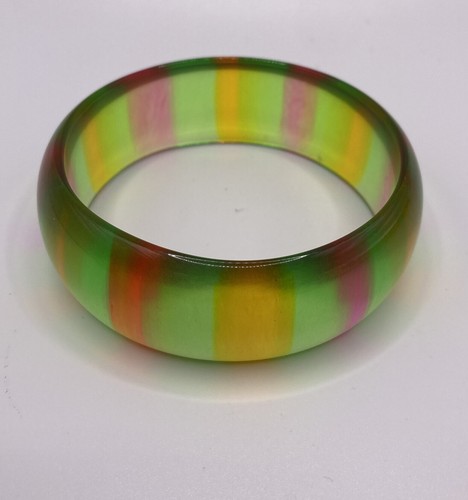 Genuine 1960s duPont Lucite Bangle Bracelet | eBay