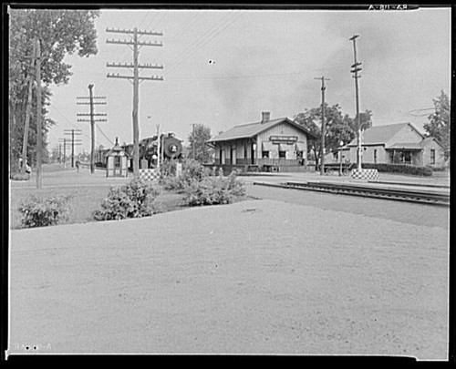 Photo:Erie tracks and U.S. Highway No. 27 at Decatur, Indiana | eBay