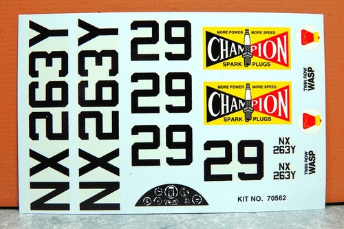 1/32 LINDBERG LAIRD TURNER METEOR AIR RACER DECAL SHEET # 70562 | eBay