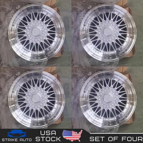 17" 5x120/5x112 8.5J +20 RS Style Gravity Cast Aluminum Rims Wheels ...