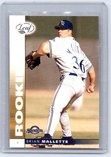 2002 Leaf #159 Brian Mallette | eBay