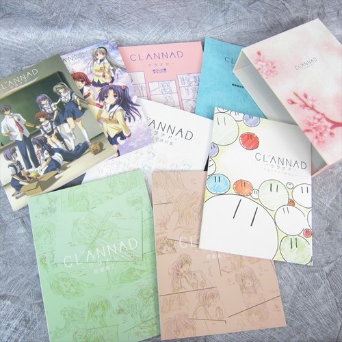 CLANNAD Complete Art Book Set Ltd KEY Anime Book * | eBay