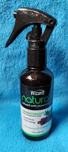Wizard Naturals Infused Essential Oils Rosemary & Cinnamon Spray ...