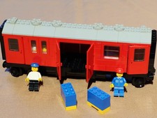LEGO 7740 12v Electric Inter-City Passenger Train Set Set Parts ...