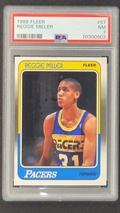 Reggie Miller 1988 Fleer #57 Base Price Guide - Sports Card Investor