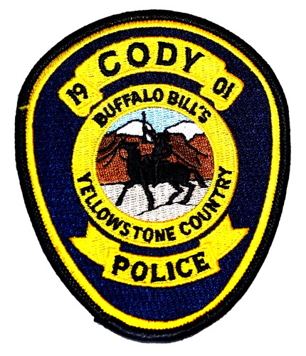 CODY – POLICE - WYOMING Sheriff Police Patch BUFFALO BILLS YELLOWSTONE ...