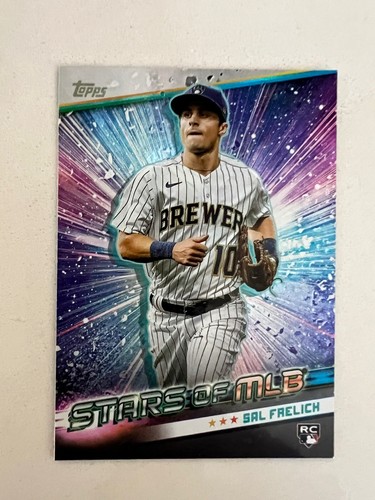 Sal Frelick Milwaukee Brewers 2024 Topps Series 1 "Stars of MLB" RC # ...