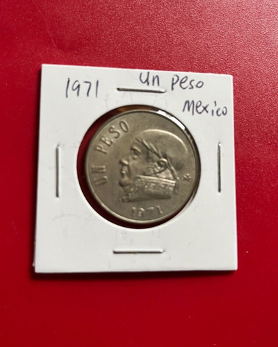 1971 UN PESO MEXICO COIN - NICE WORLD COIN | eBay Australia