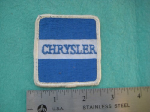 Vintage Chrysler Dealer Service Parts Uniform Hat Patch | eBay