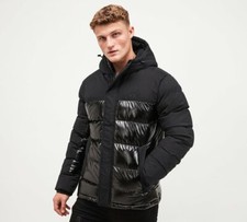 Buy KWD Kings Will Dream Mens New Hooded Puffer Padded Winter Jacket ...