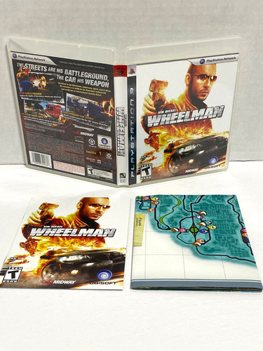 Wheelman PS3 Original Case Art and Manual Booklet ONLY NO GAME | eBay