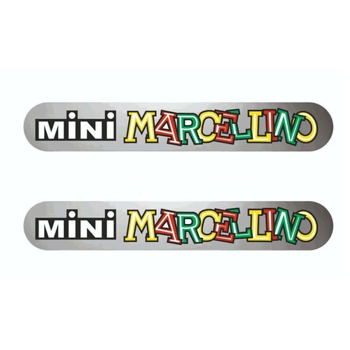 STAR SAM® ADHESIVES DUCATI MINI MARCELLINO CHROME CLASSIC MOTORBIKE ...