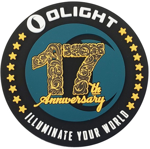 Olight 17th Anniversary Magnet, Olight Logo, Illuminate Your World | eBay