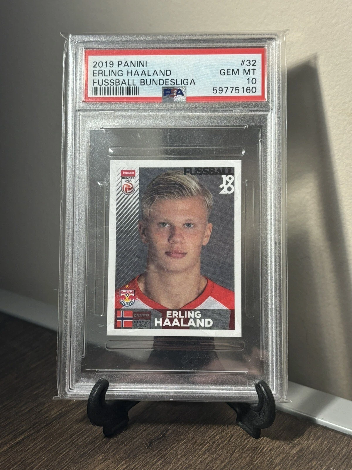 Erling Haaland 2019 Panini Fussball Bundesliga Stickers #32 Base Price ...