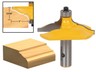 2-1/2" Diameter French Baroque Table Edge Router Bit - 1/2" Shank ...