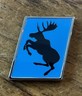 GENUINE Traditional Prancing Moose VOLVO 1” Hard Chrome Badge Slash ...