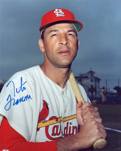 Autographed 8 X 10 Photo of Tito Francona as a St. Louis Cardinal | eBay